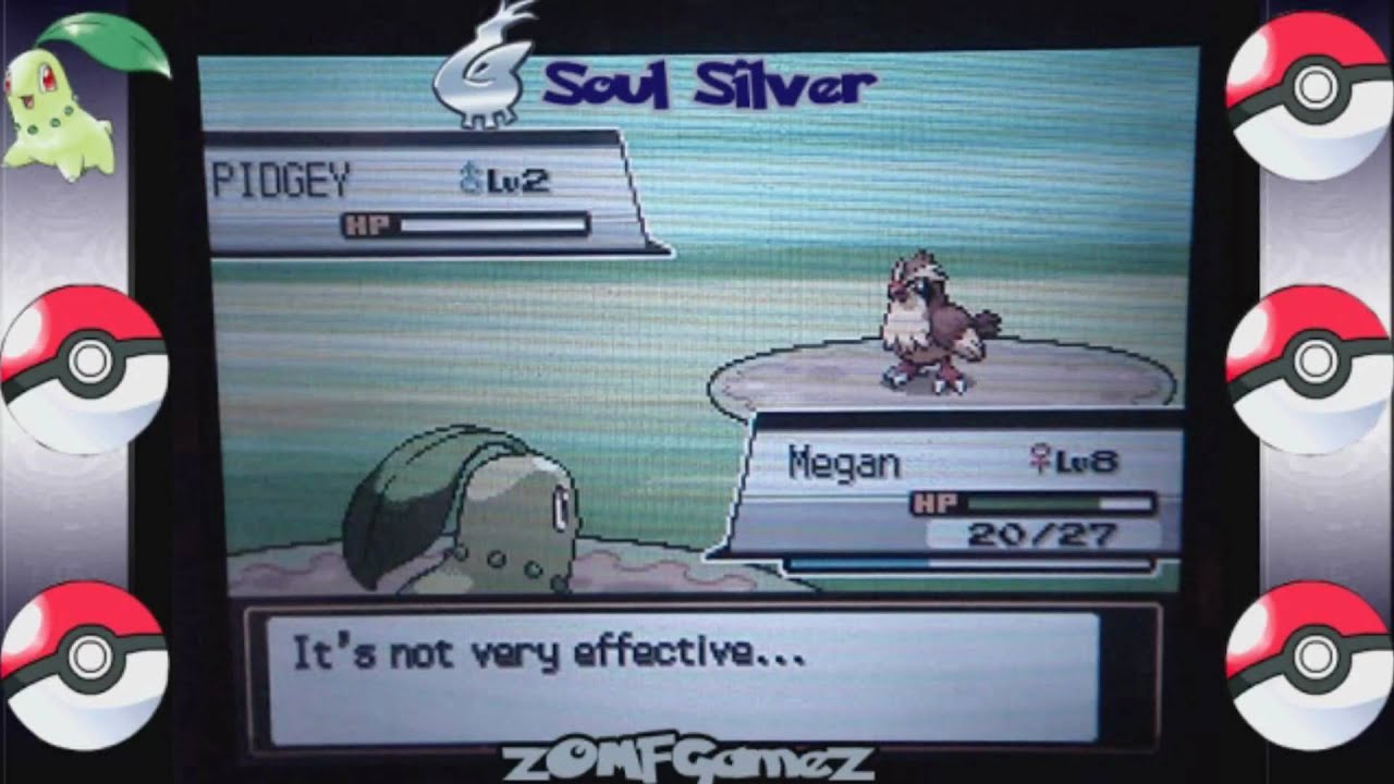 Pokemon Soul Silver Playthrough EP3 - Road to Violet City - YouTube