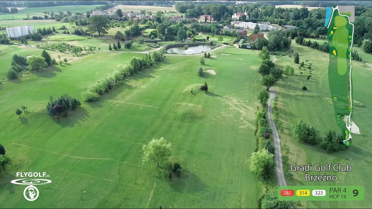 Gradi Golf Club Brzezno - Hole 9 - YouTube