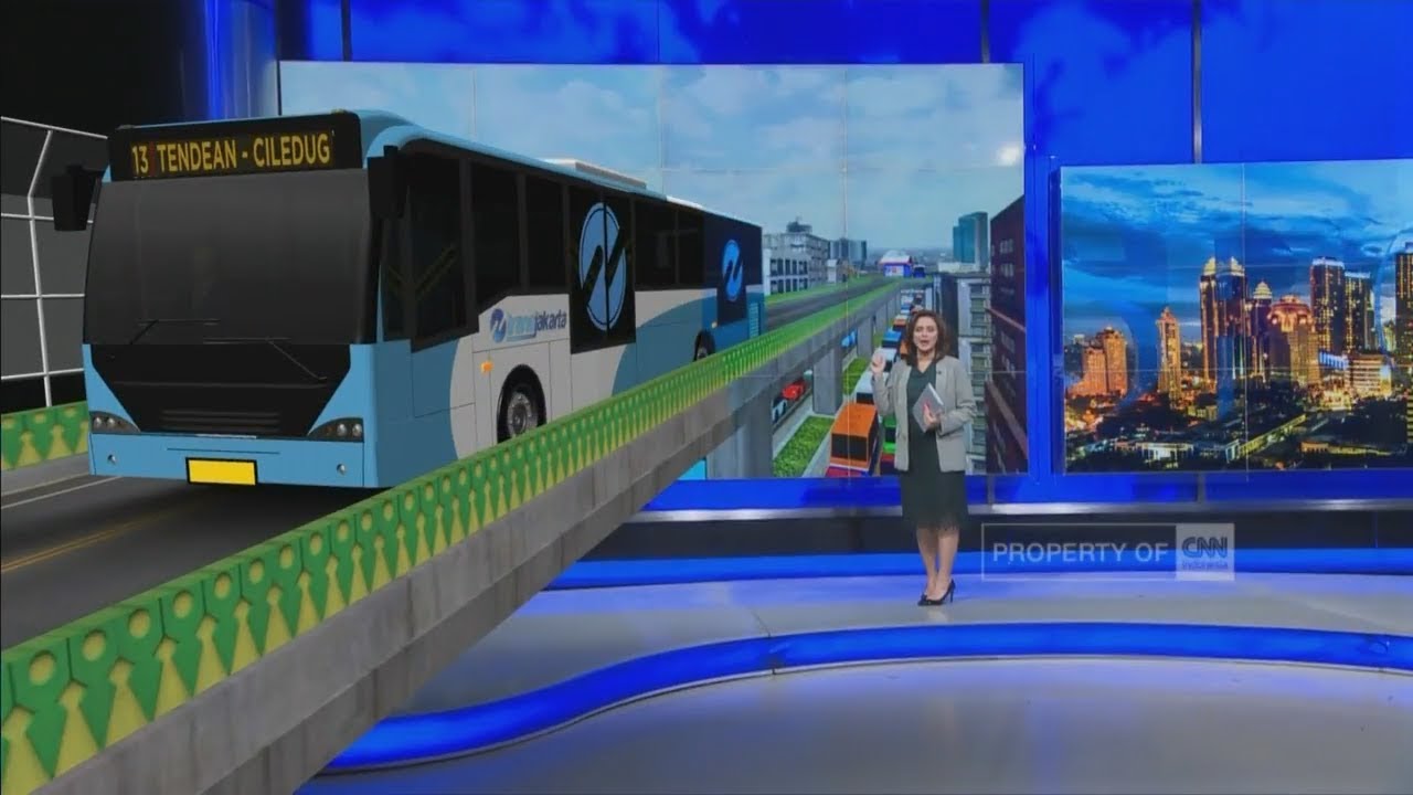 Ilustrasi Keren Koridor 13 TransJakarta Ciledug - Tendean - YouTube