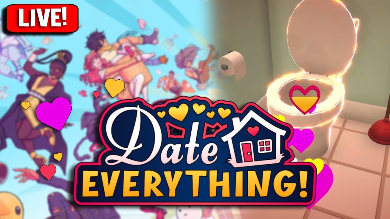 🔴 let's try to date my toilet | Date Everything! [1] - YouTube