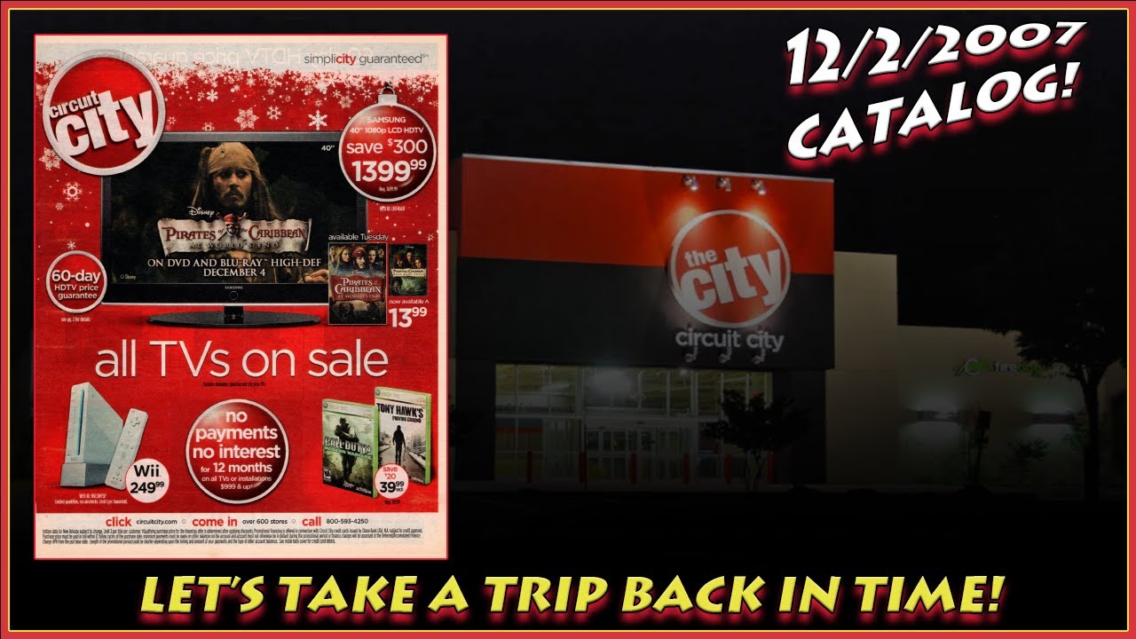 Circuit City Department Store Catalog Book! Pirates Of The Caribbean ...