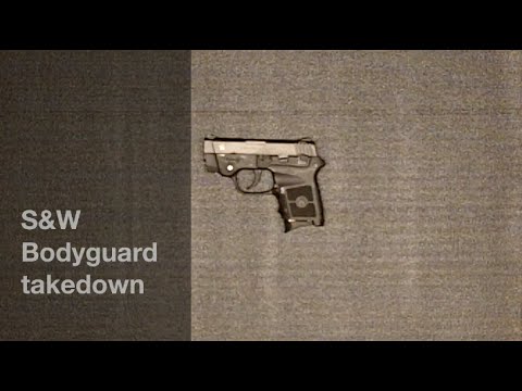 Fast, easy, and simple field strip / disassembly of S&W .380 Bodyguard ...