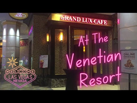 LAS VEGAS Grand Lux Cafe At The Venetian Resort