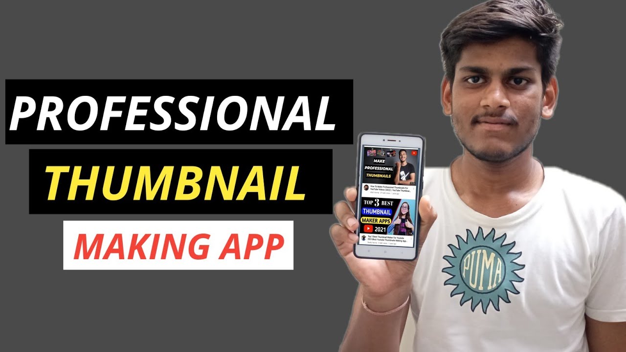 BEST THUMBNAIL MAKING APP 😍 | THUMBNAIL MAKER APP - YouTube
