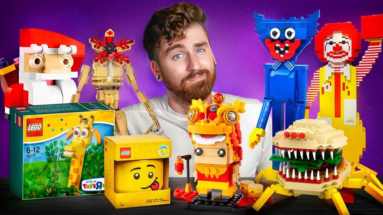 I Bought BANNED LEGO Products.. - YouTube