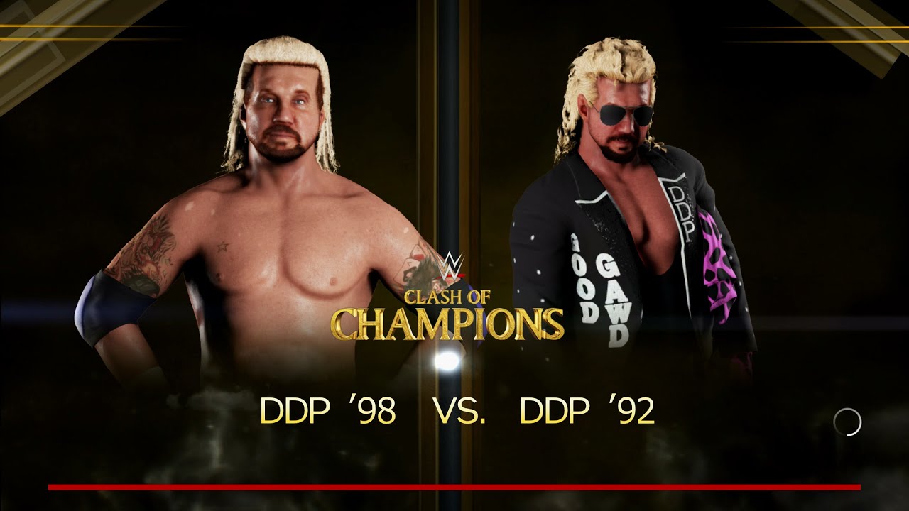 WWE 2K18 PC - DDP '98 VS DDP '92 [4K] - YouTube