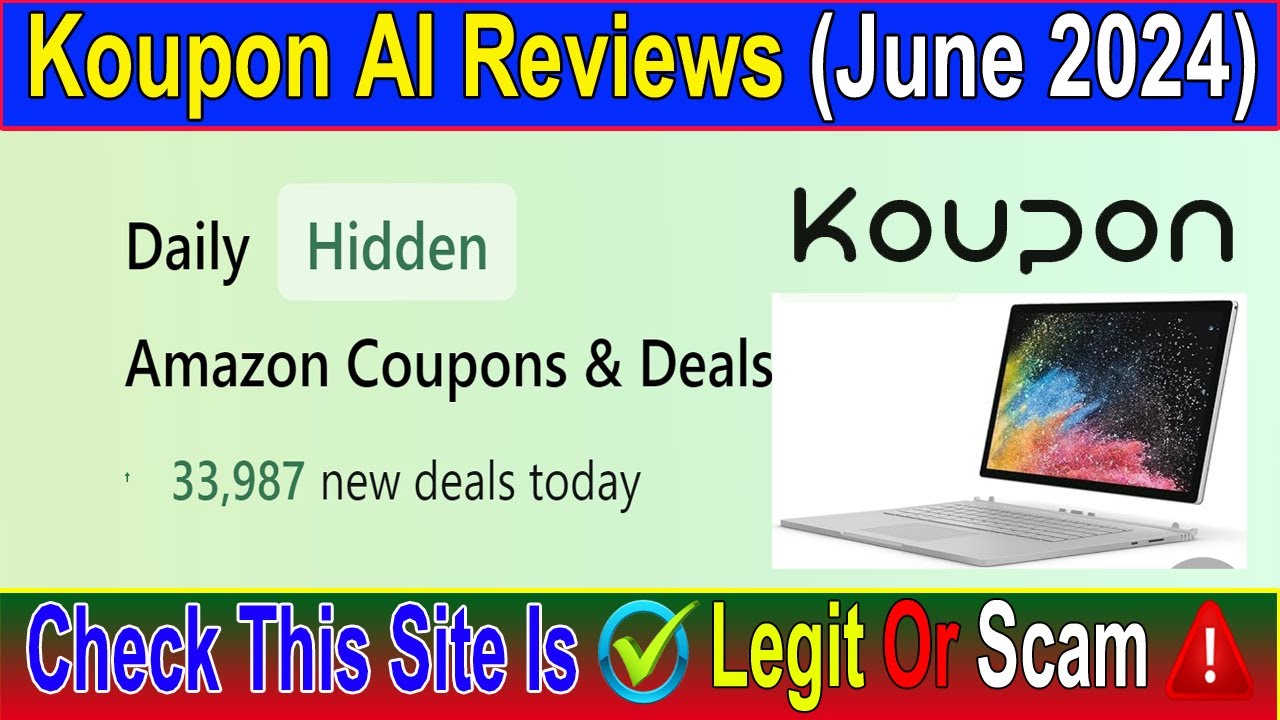 Koupon AI Reviews Reviews (June 2024) Watch the Video & Know Scam or ...