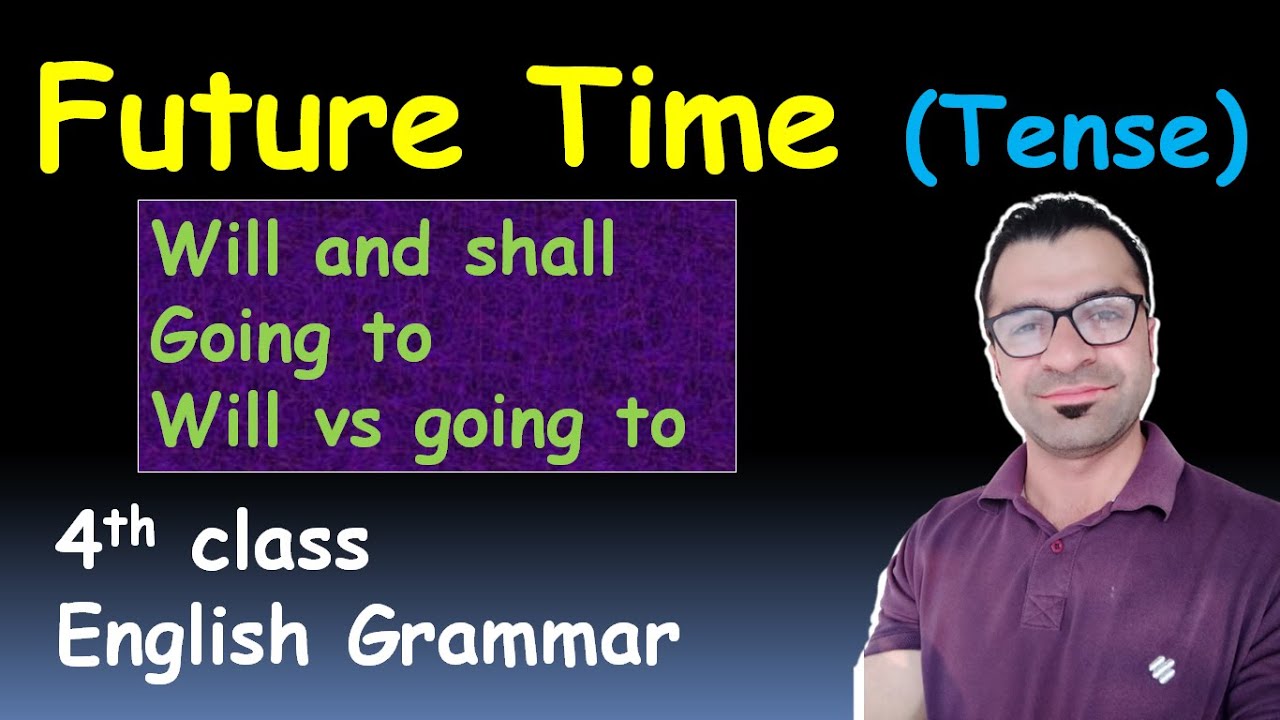 Learn Future Time (Tense) 4th class English Grammar/Bharat-Vikas ...