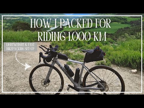 My Lightweight & Fast Bikepacking Set-Up for Riding 1.000 KM - YouTube