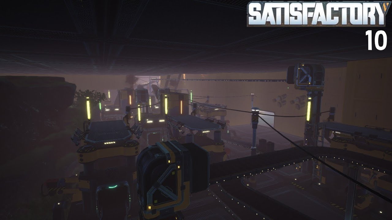 The Steel Factory! - Satisfactory Part 10 - YouTube