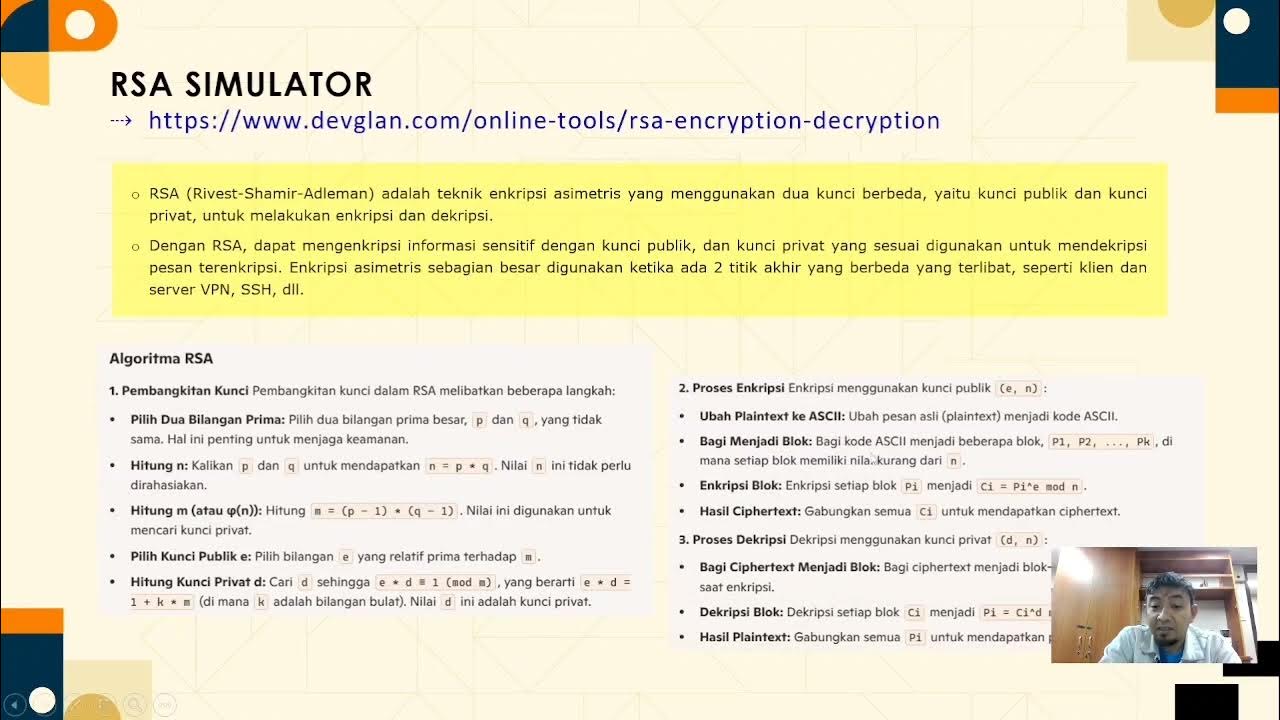 K&S _Simulation online RSA Encryption – Decryption – Has Generator - YouTube