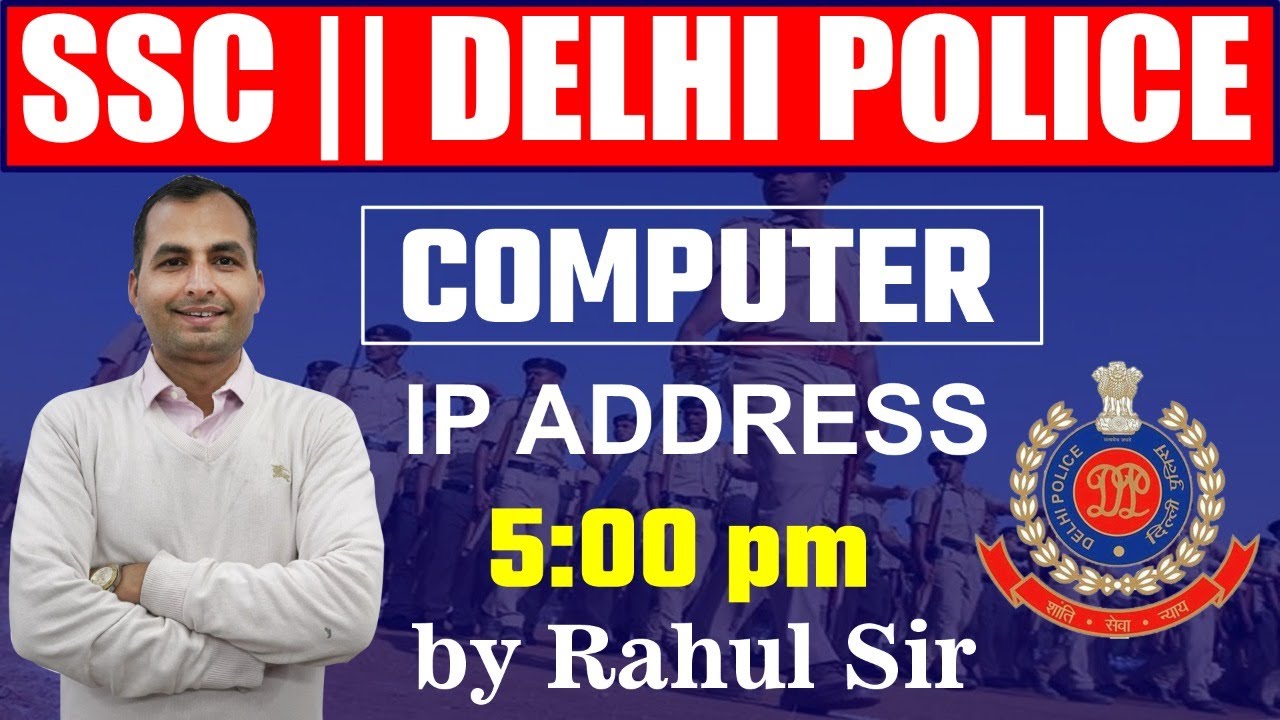 Computer | IP Address | For SSC/DELHI POLICE | By Rahul Sir - YouTube