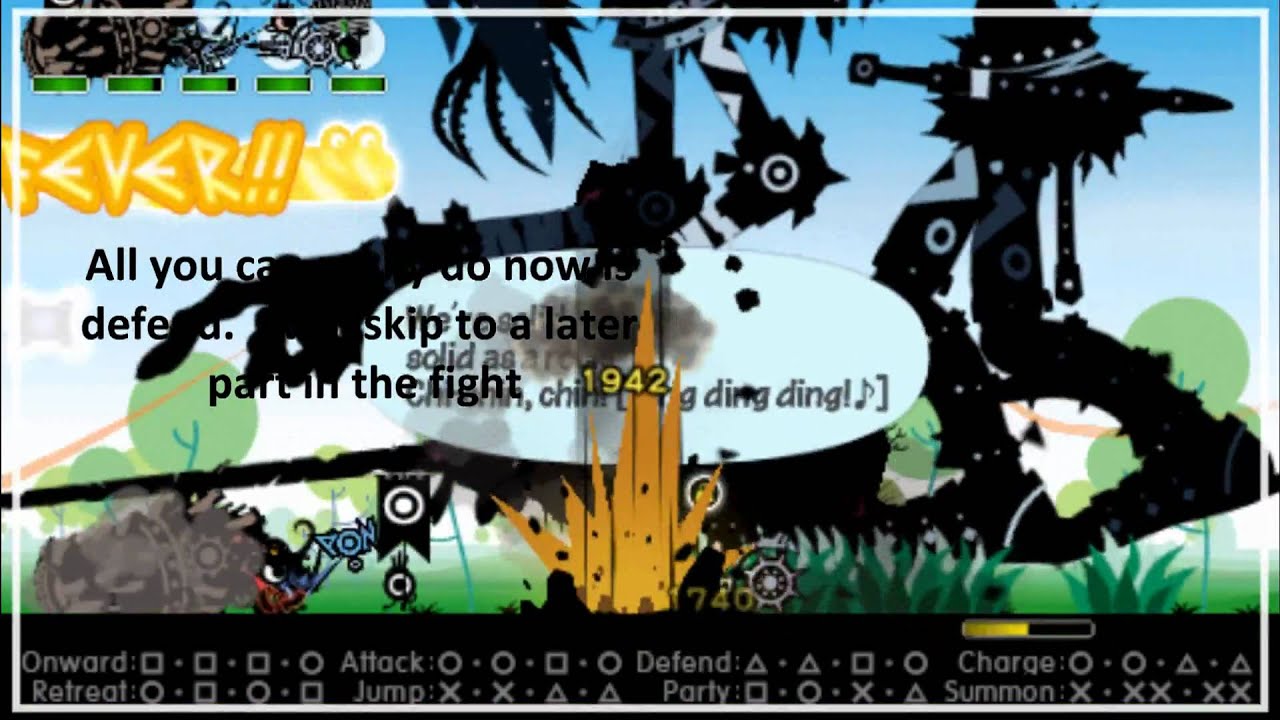 Patapon 3 Boss: The Legendary Gigantus Tips/Strategies - YouTube