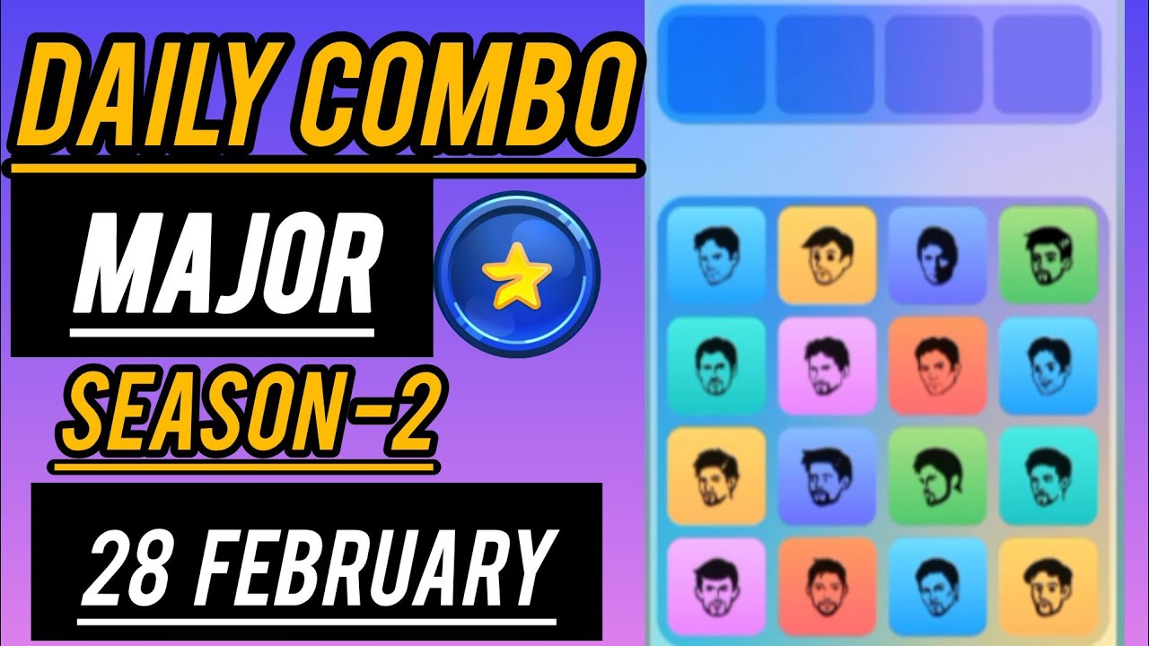 28 February Major puzzle durov Solved Today | Major Daily combo card 28 ...