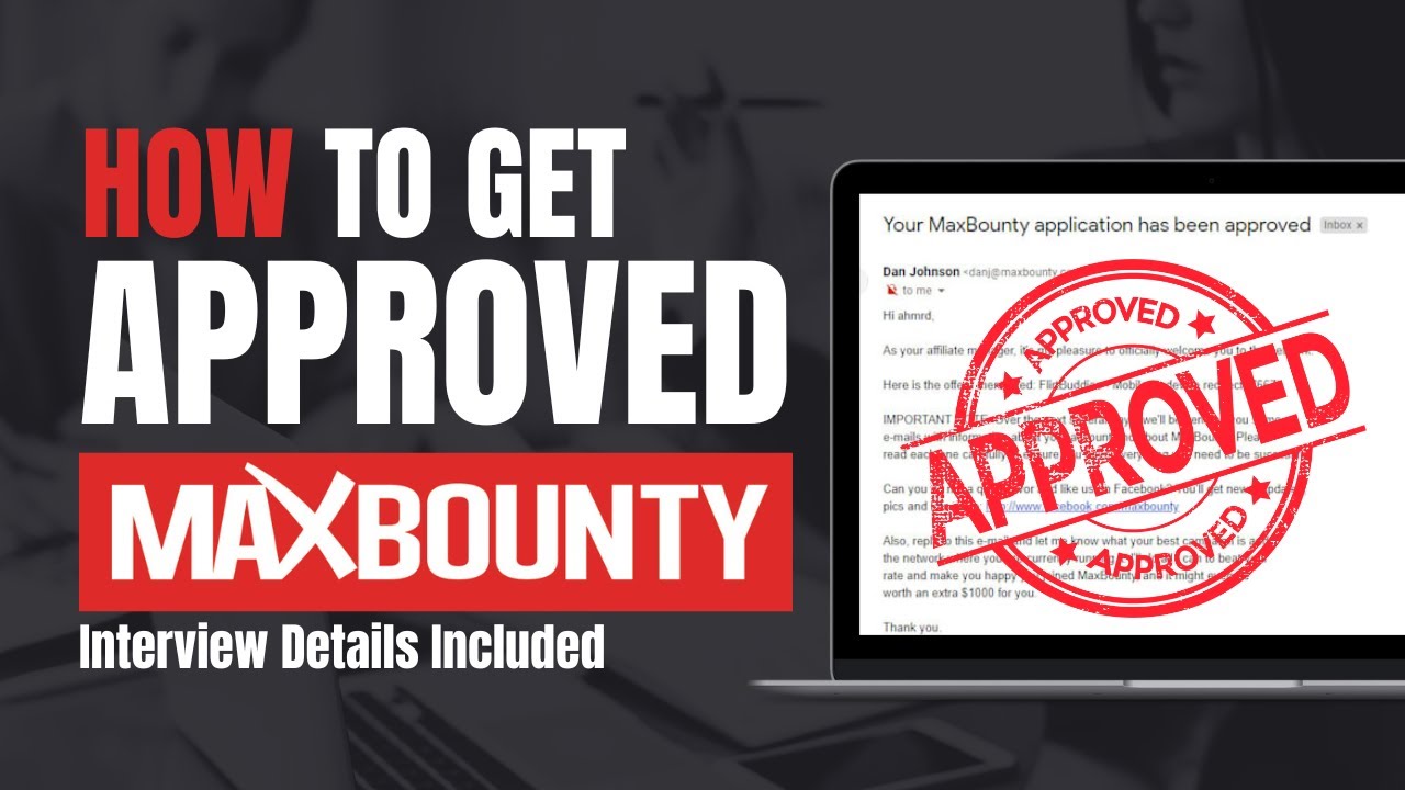 Maxbounty Apply Process Step by Step - YouTube