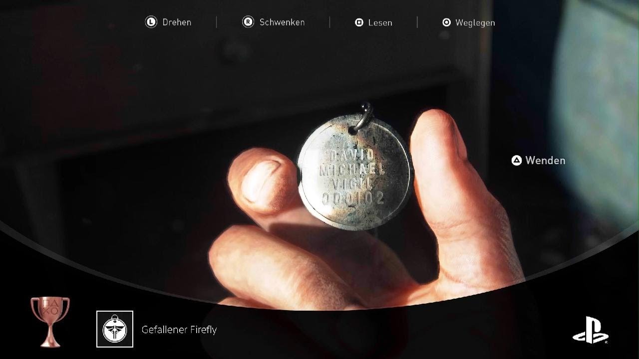 The Last of Us Part I | Gefallener Firefly | Trophy | Ps5 - YouTube