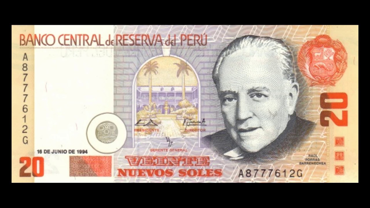 All Peruvian Nuevo Sol Banknotes - 1994 to 1995 Issues - YouTube
