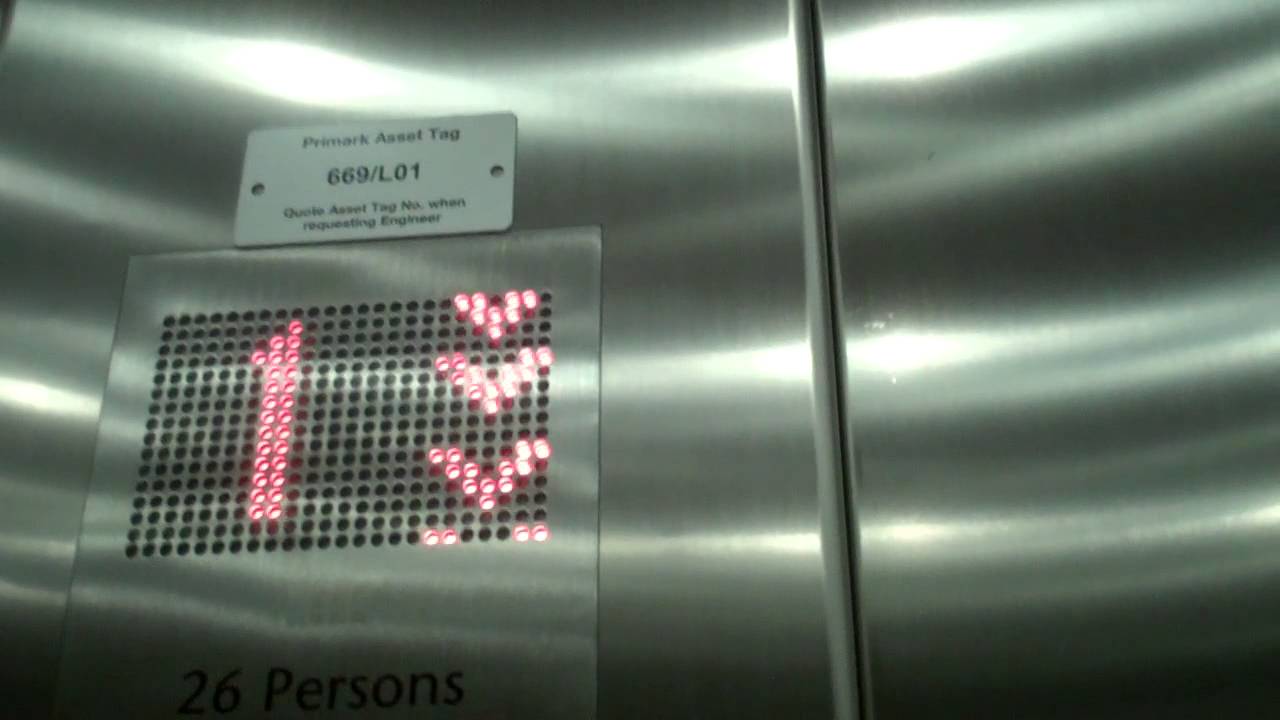 Kone Monospace Lift @ Primark in Stockport - YouTube