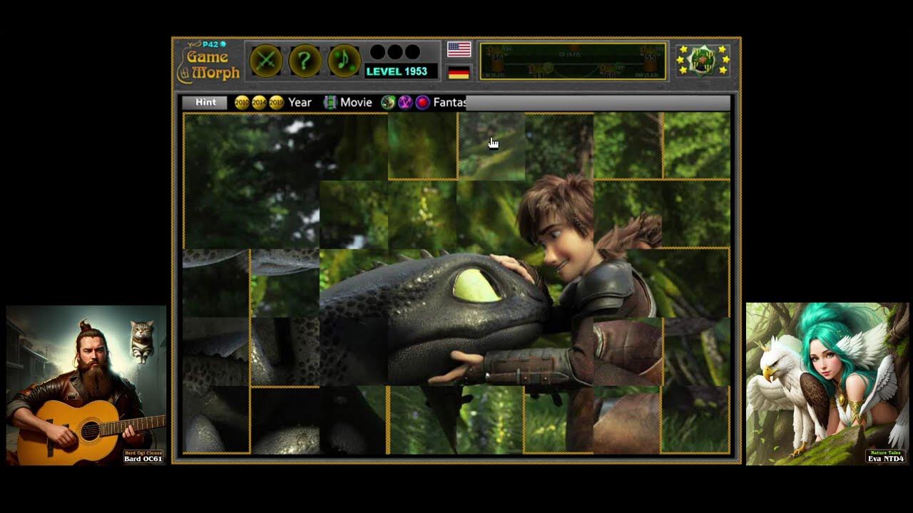 How to Train Your Dragon Puzzle 🎥🧩🎓 Interactive Movie Review - YouTube