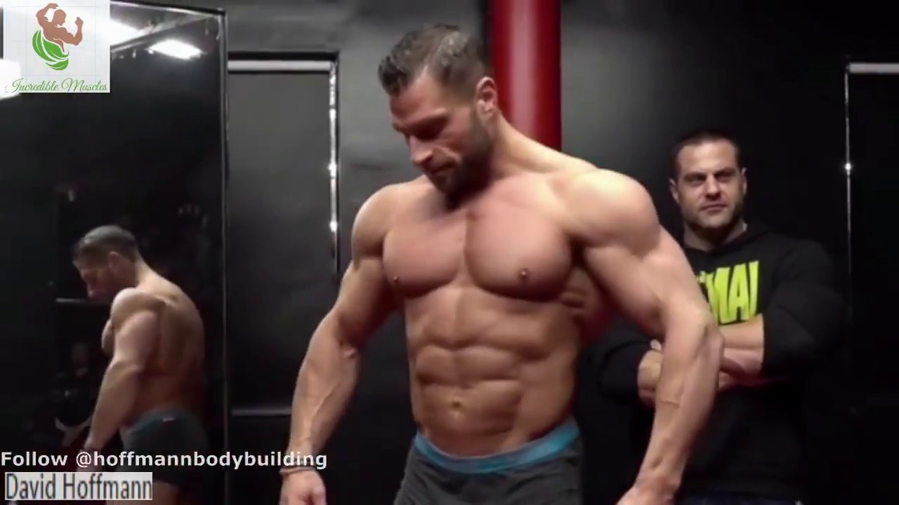 38 Years Old David Hoffmann Bringing back the Golden Era Posing flexing ...