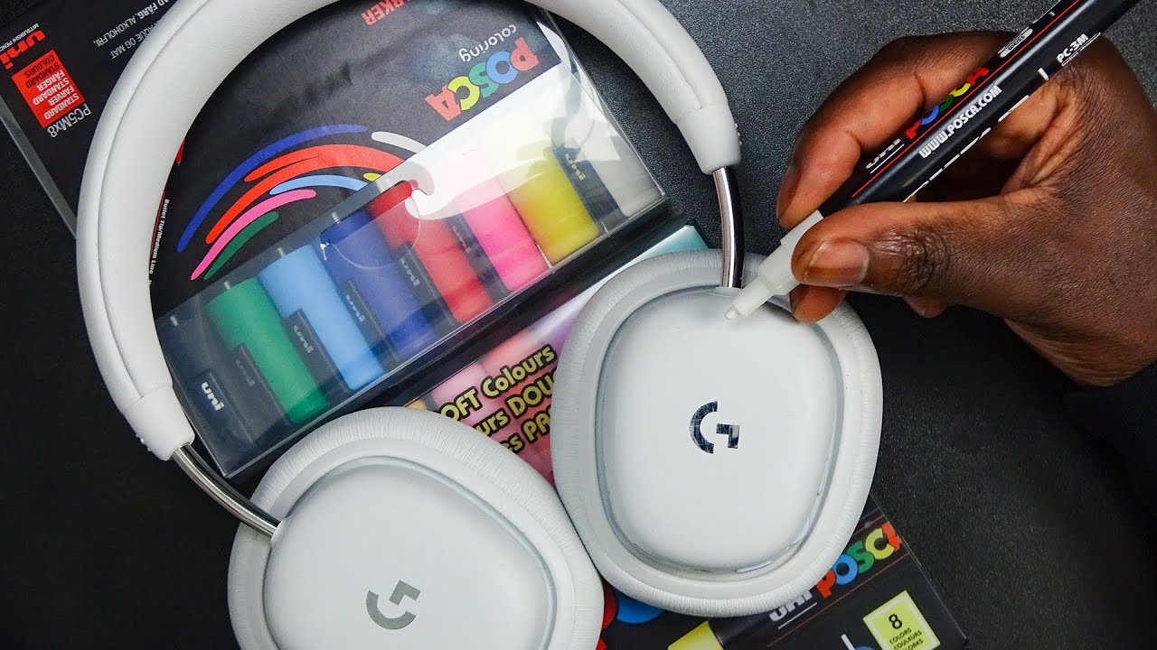 Customizing Logitech G735 Headset & Speaker - YouTube