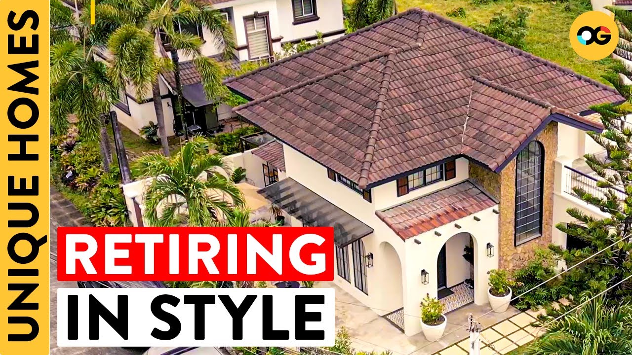 Inside This Mediterranean-Inspired Retirement Home with Modern Aesthetic | Unique Homes - YouTube