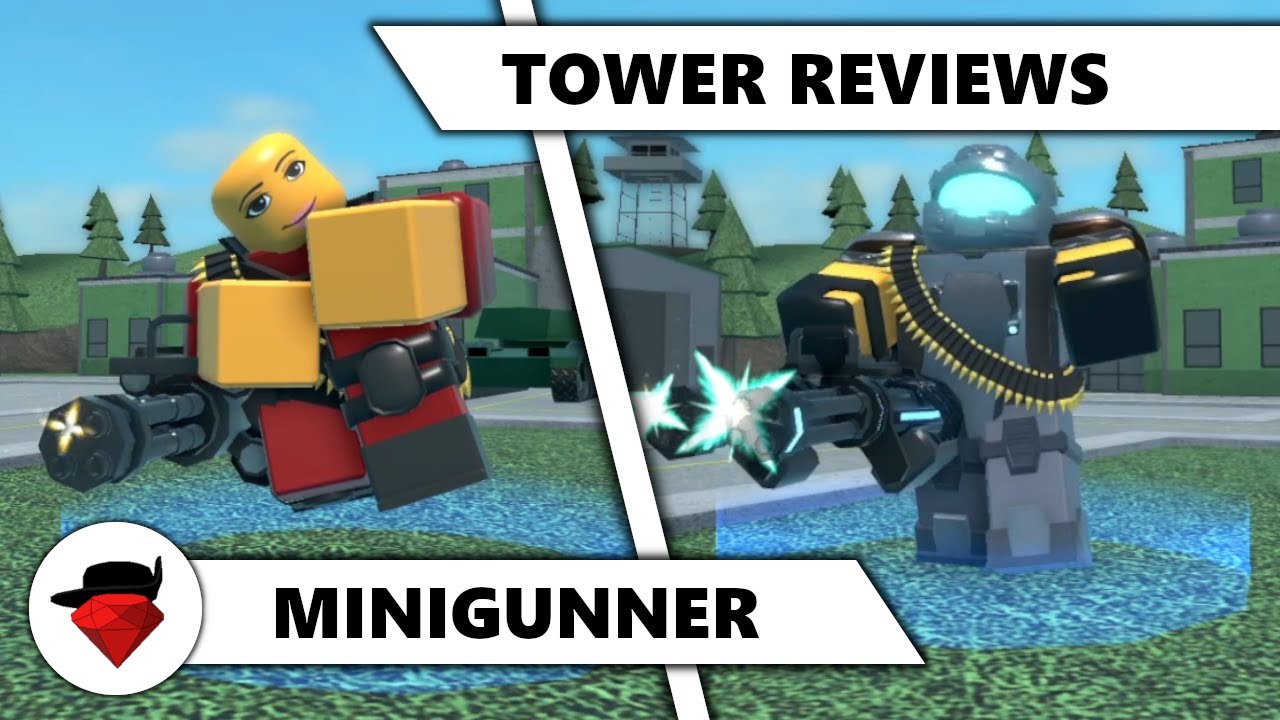 Minigunner | Tower Reviews | Tower Defense Simulator [ROBLOX] - YouTube