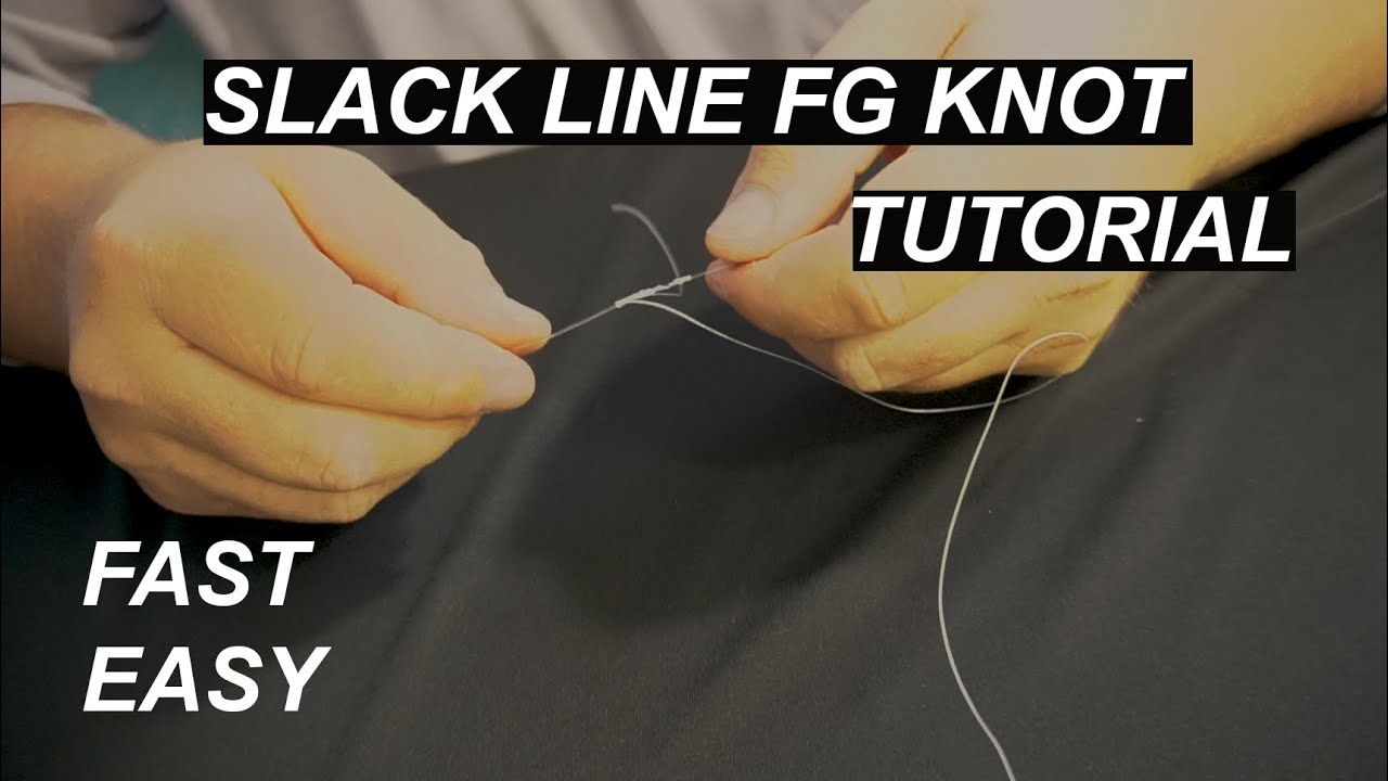 FG Knot Fast/Easy TUTORIAL - YouTube