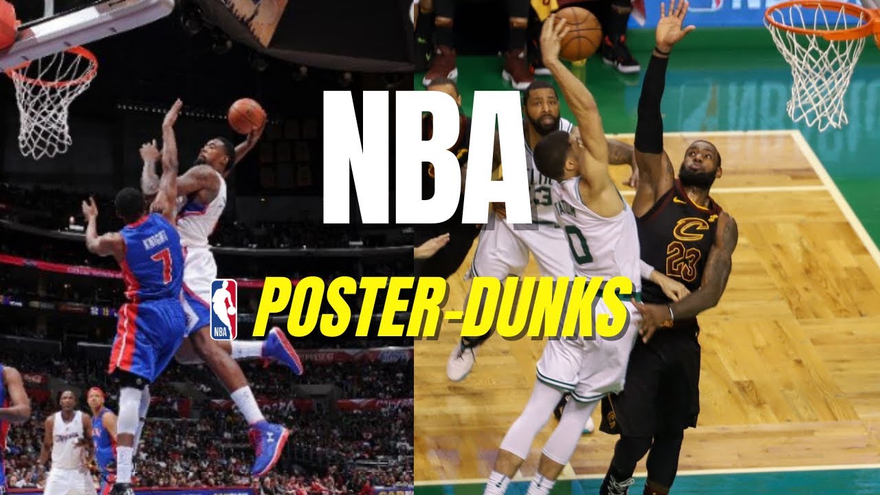 NBA Poster Dunks! - YouTube