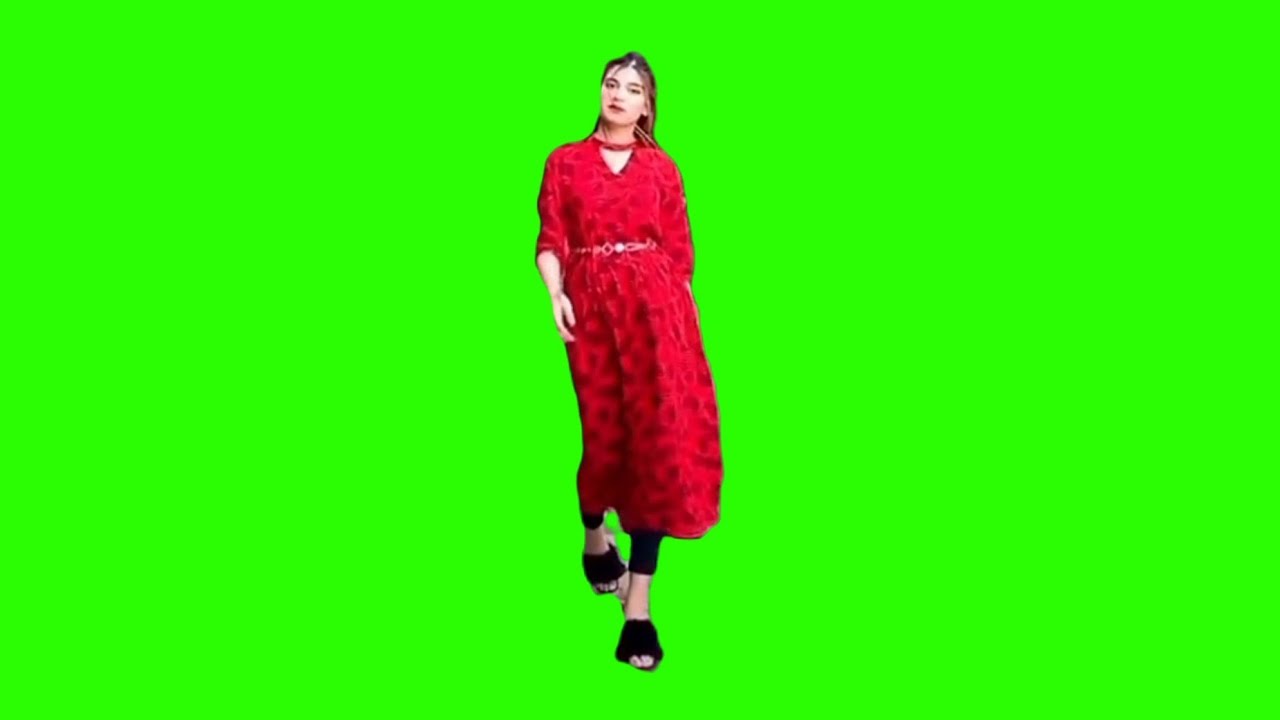 Most Beautiful Girl Green Screen||Comedy||vfx effects - YouTube