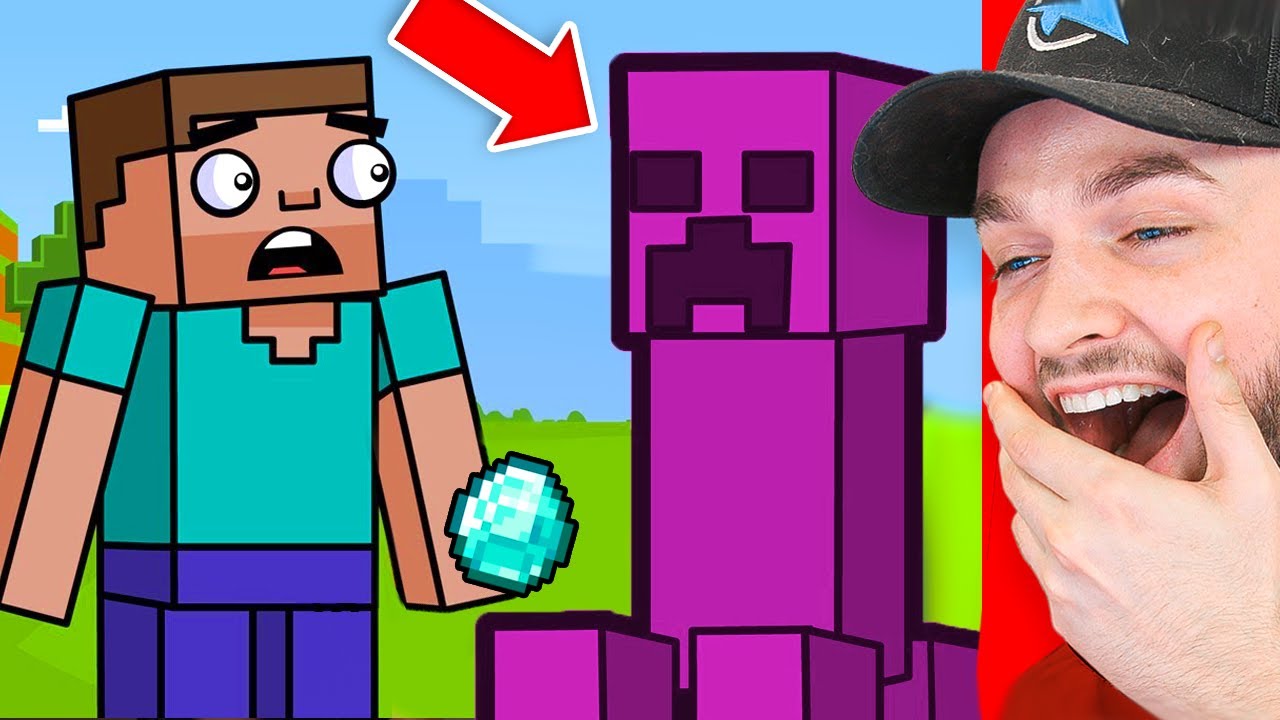 The Funniest Minecraft Animations Must Watch Youtube