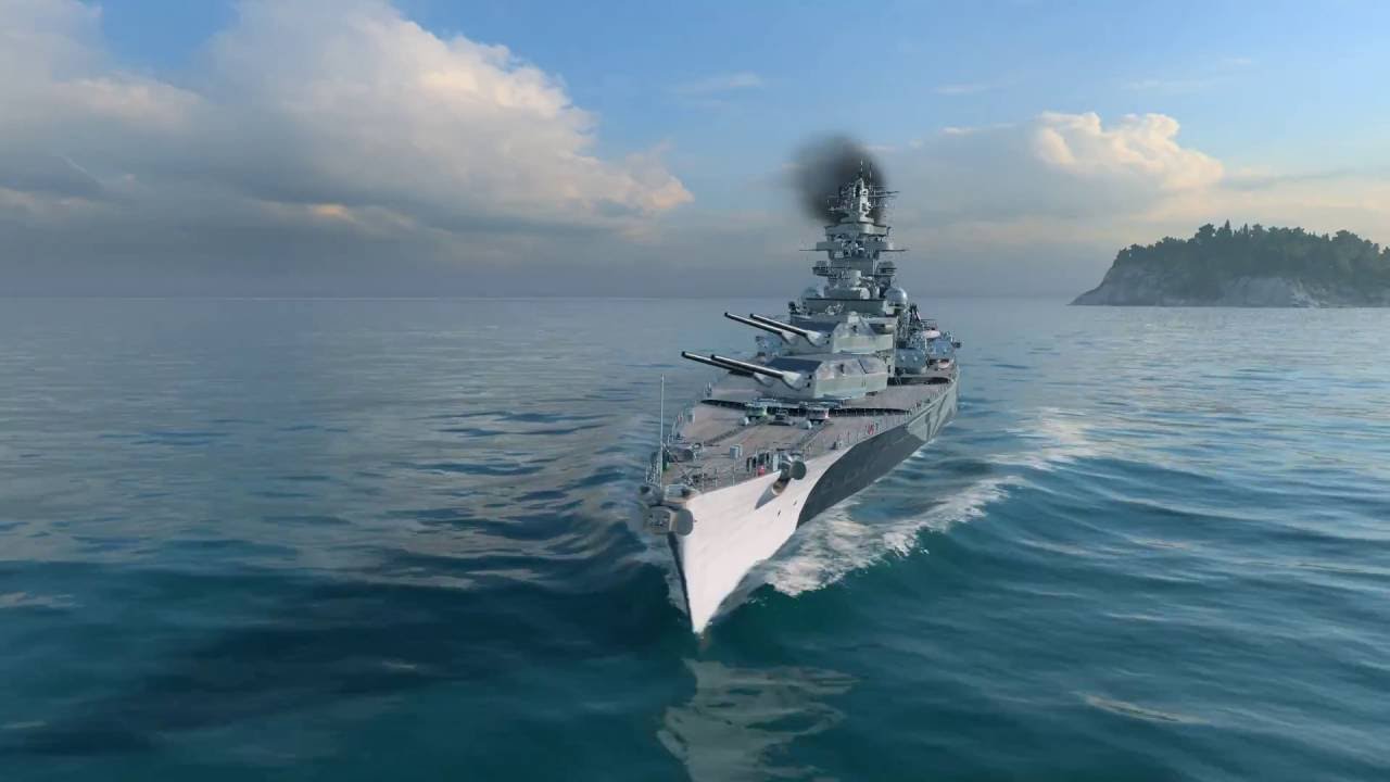 World of Warships Tirpitz the Zombie mode -NORTH - YouTube