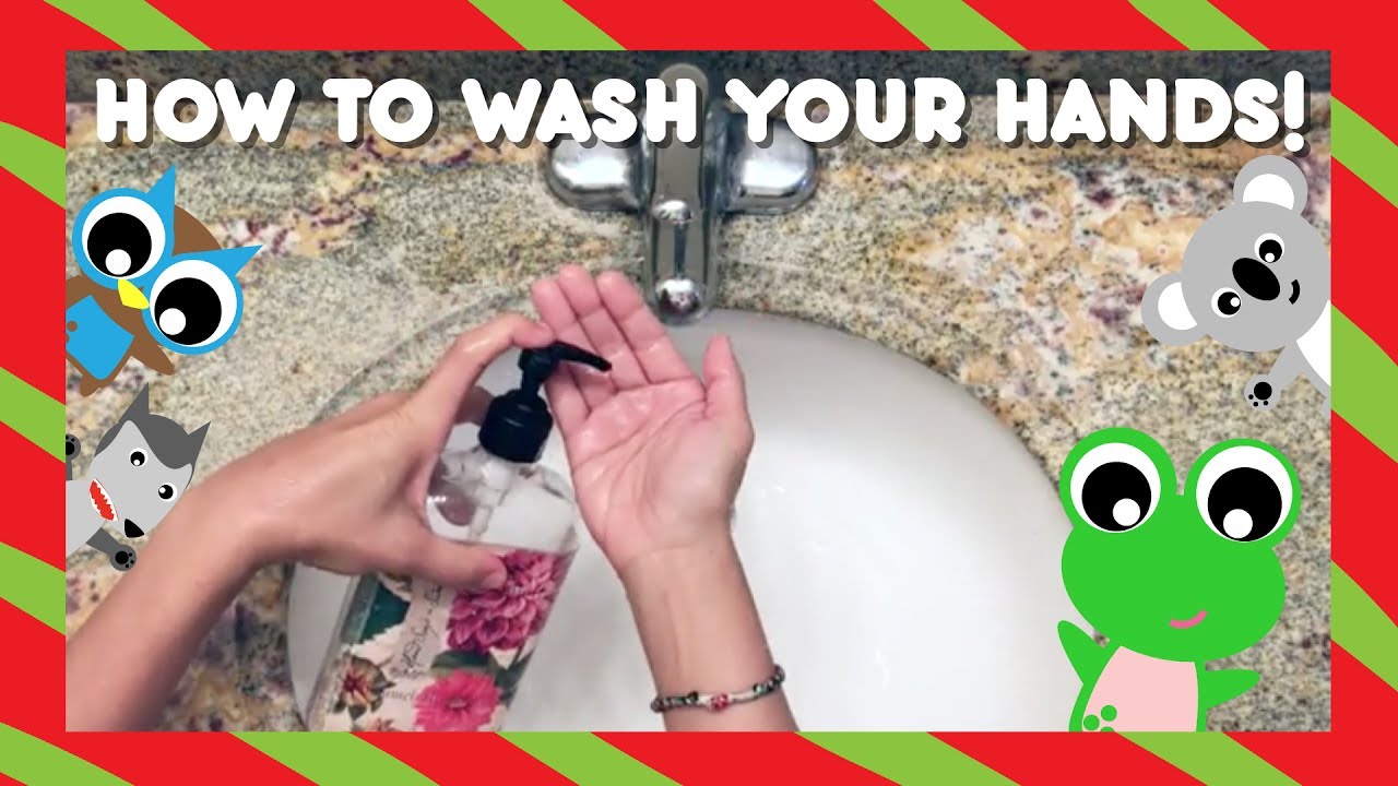How To Wash Your Hands with Dylan and Lazer | Activities for Kids - YouTube