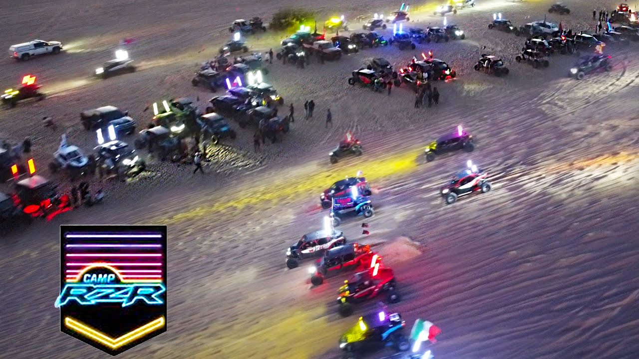CAMP RZR! Glamis 2024! Crashes and Chaos! It was out of control and ...