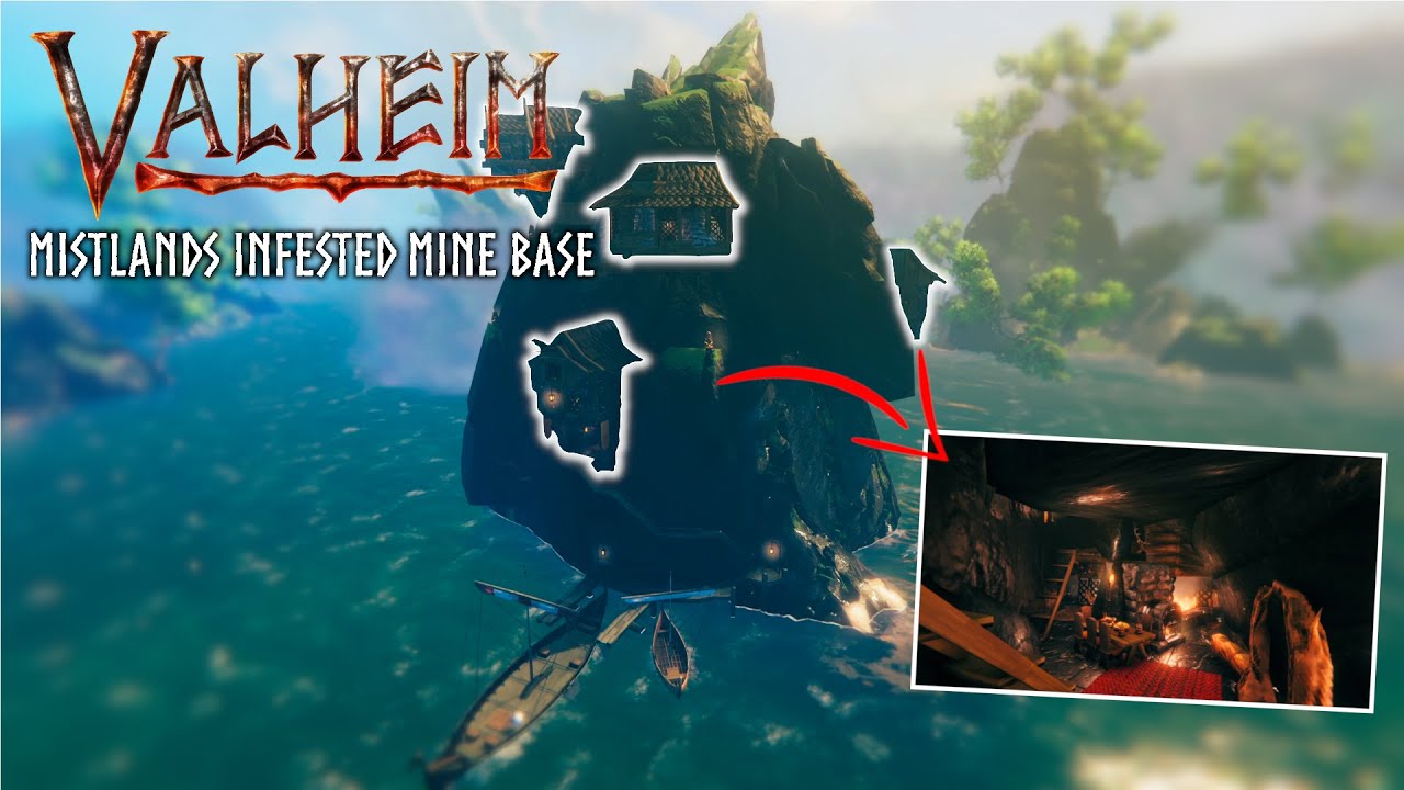 I made a Cave Inside an Infested Mine in Valheim - YouTube