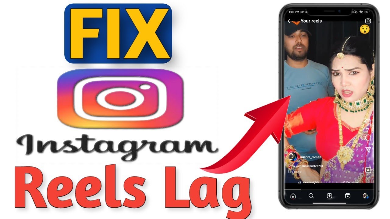 how to fix INSTAGRAM reels lag problem | Instagram ki reels banate ...