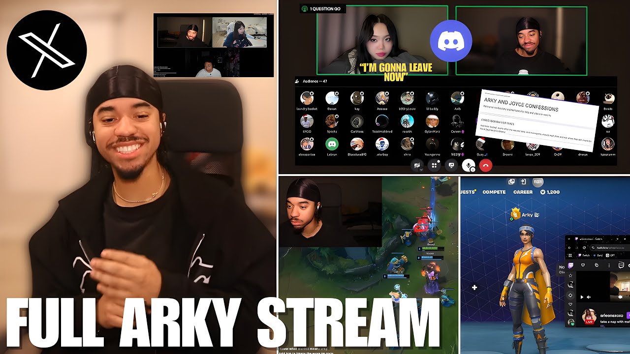 Arky almost lost it.... ( FULL ARKY STREAM W Timestamps ) - YouTube