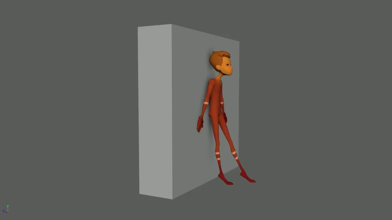 Pushing Animation Test - YouTube