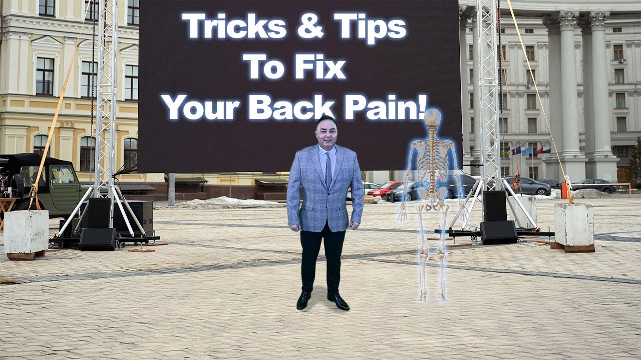 Tips and Tricks to Fix Your Back Pain - YouTube