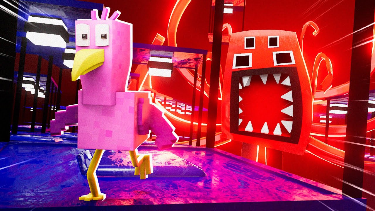 SAD SETH vs OPILA BIRD in Garten Of BanBan Chapter 4 (Minecraft ...