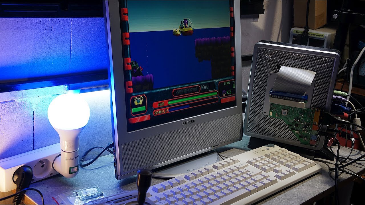 Sprawdzamy Terminal HP pod DOS-em [T5720] - YouTube