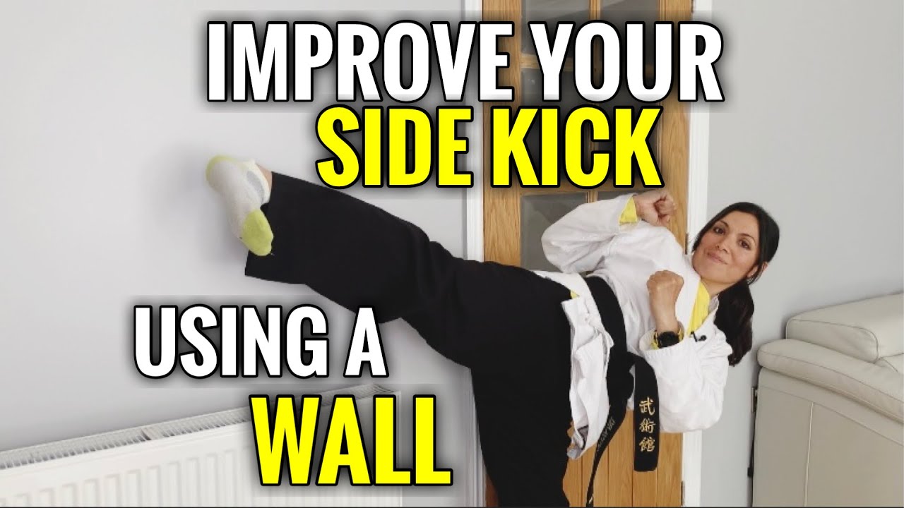 How to Improve your SIDEKICK using a WALL | Home Training - YouTube
