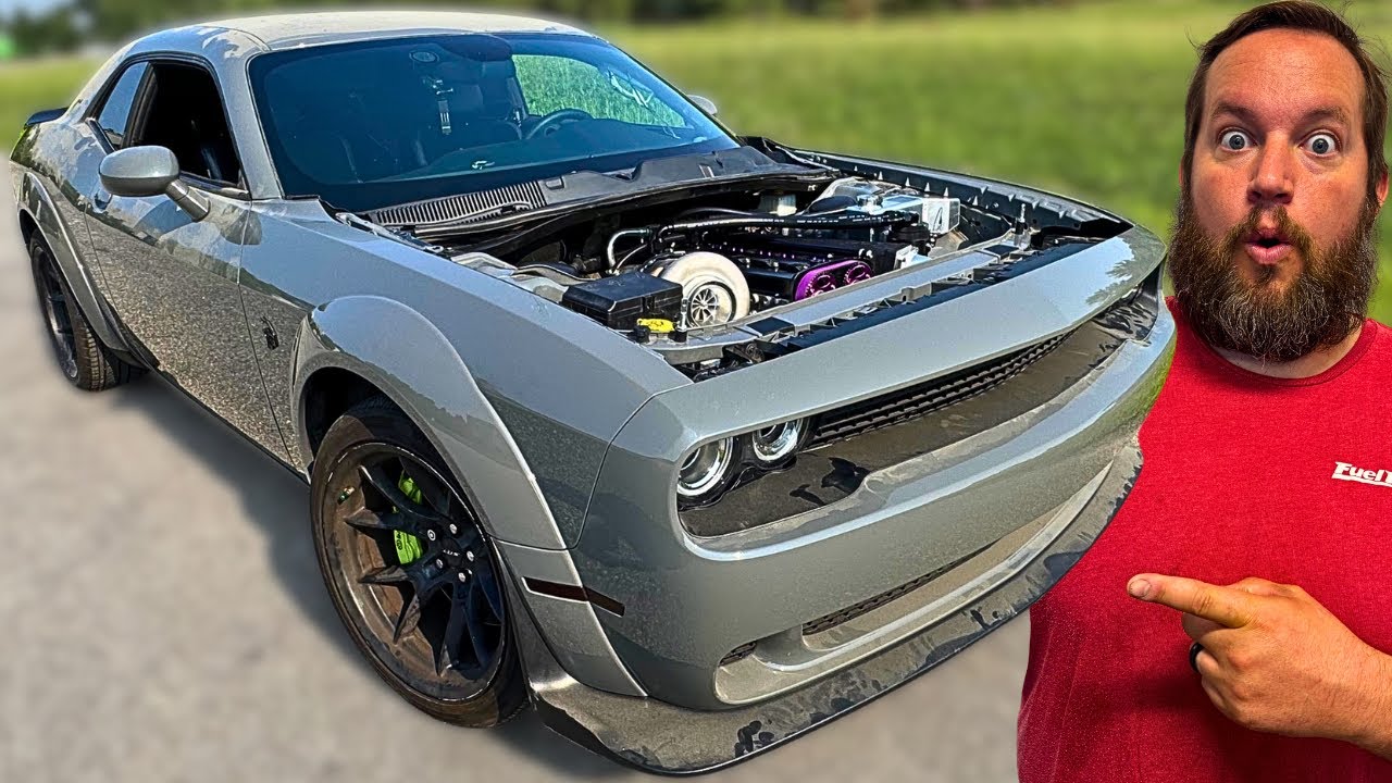 We 2JZ Swapped This Dodge HELLCAT! - YouTube