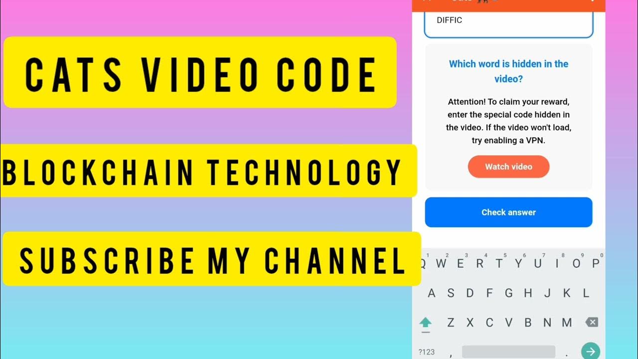 Blockchain Technology Cats New Video Code Today | Cats New Video Blockchain Technology Code ...