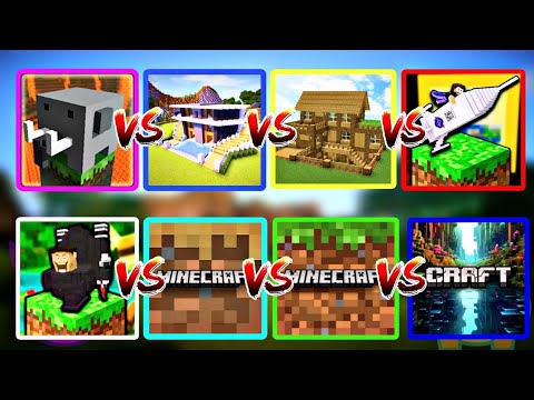 CRAFTSMAN VS CRAFT WORLD VS BLOCKY CRAFT VS CRAFTSMAN SAPACE VS ...