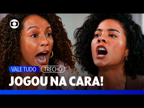 Desentendimento! Fátima busca reconciliação, mas Raquel reage com mágoa! | Vale Tudo | TV Globo