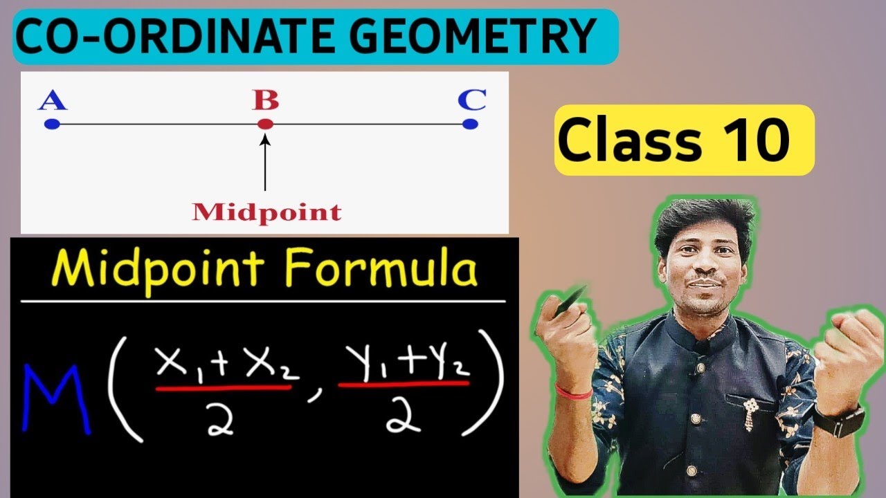 Mid Point Formula 🔥 Co-ordinate Geometry 🚀 Class 10 maths - YouTube