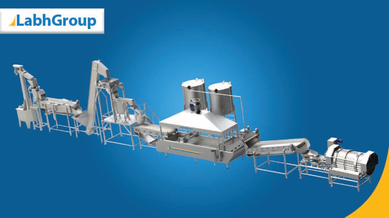Kettle Chips Production Line | Potato Crisp Making Machine | Labh Group ...