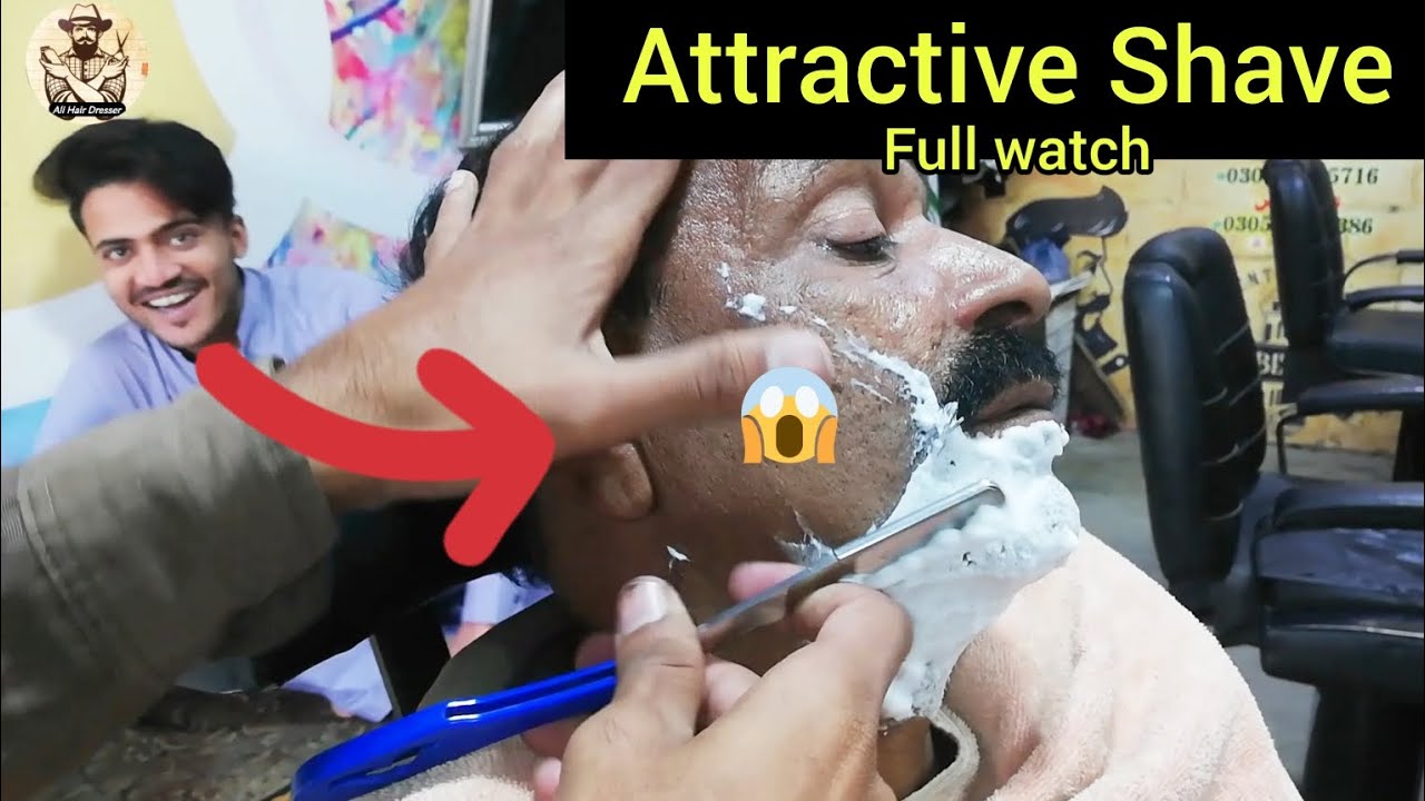 Attractive 🧓Shave for old Man Tutorial 2023 most Shaving videos for Men ...