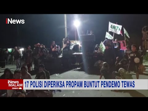 Warga Tewas saat Demo Tolak Tambang Emas di Parigi, 17 Polisi Diperiksa Propam #iNewsMalam 15/02